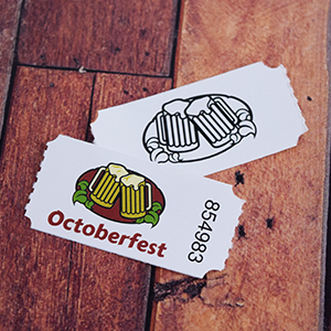 1×2 Oktoberfest Roll Tickets – ROLL-TICKETS.COM